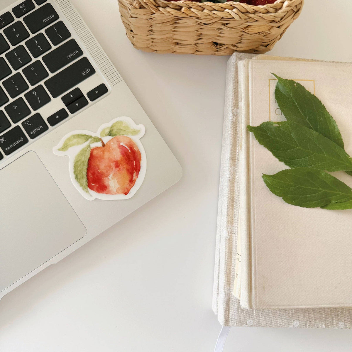 Peach sticker | Lake And Laurel Company